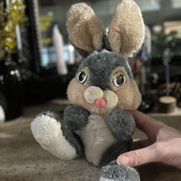 Disney | Toys | Thumper Disney Bambi Vintage Plush Stuffed Animal Toy ...